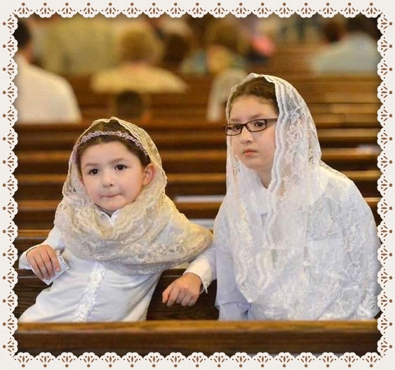 Veiling For Mass: How Young Is Too Young? | Traditional Catholic ...