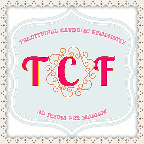 My Traditional Catholic Femininity Logo | Traditional Catholic ...