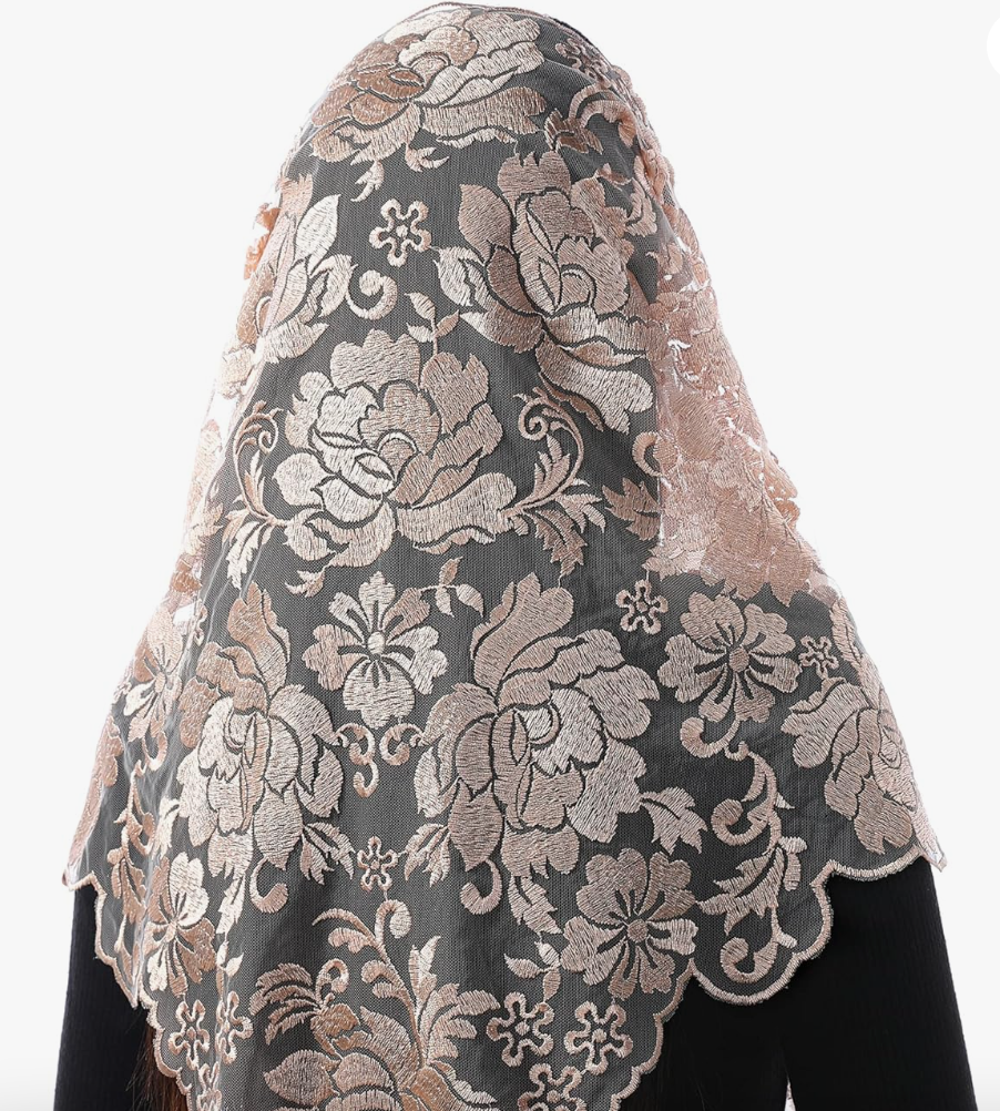 What Traditional Catholic Mantilla Veils To Wear For Lent And Easter ...