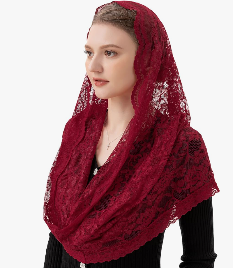 What Traditional Catholic Mantilla Veils To Wear For Lent And Easter ...