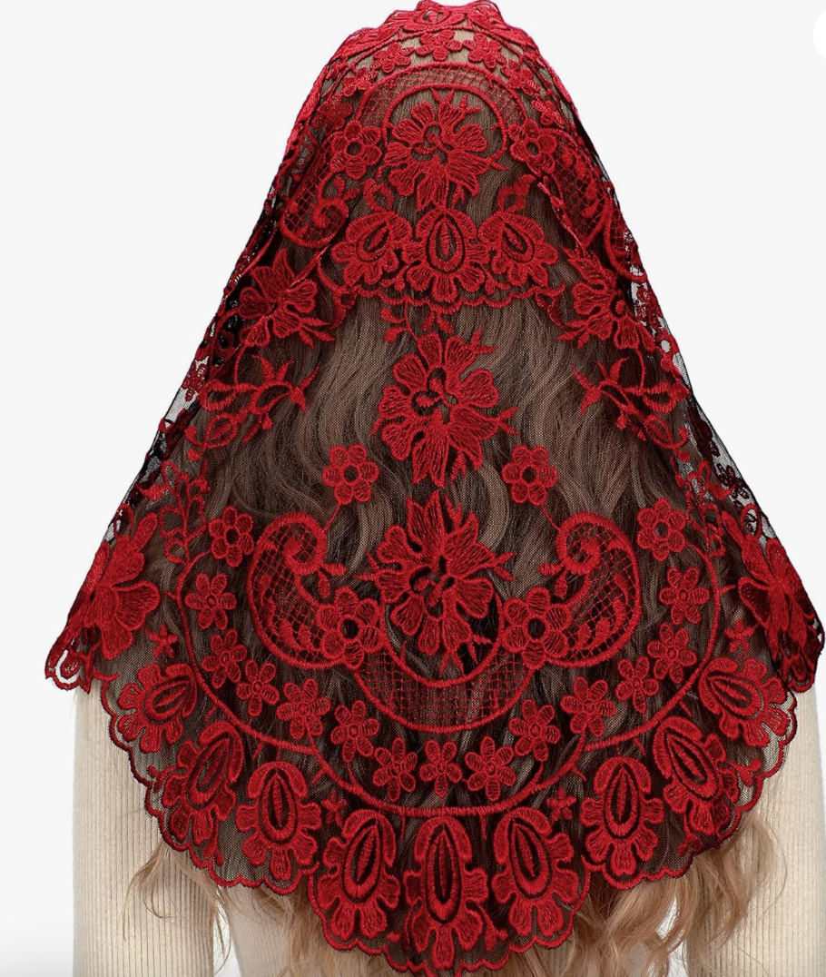 What Traditional Catholic Mantilla Veils To Wear For Lent And Easter ...
