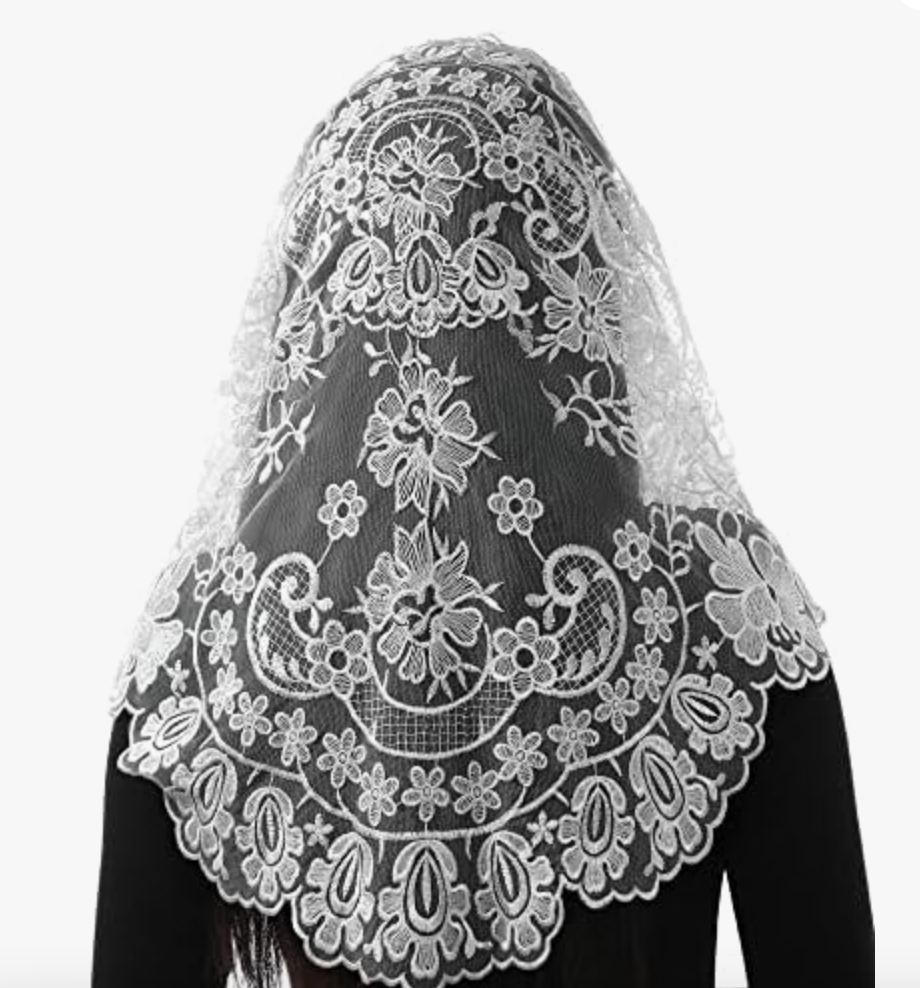 What Traditional Catholic Mantilla Veils To Wear For Lent And Easter ...