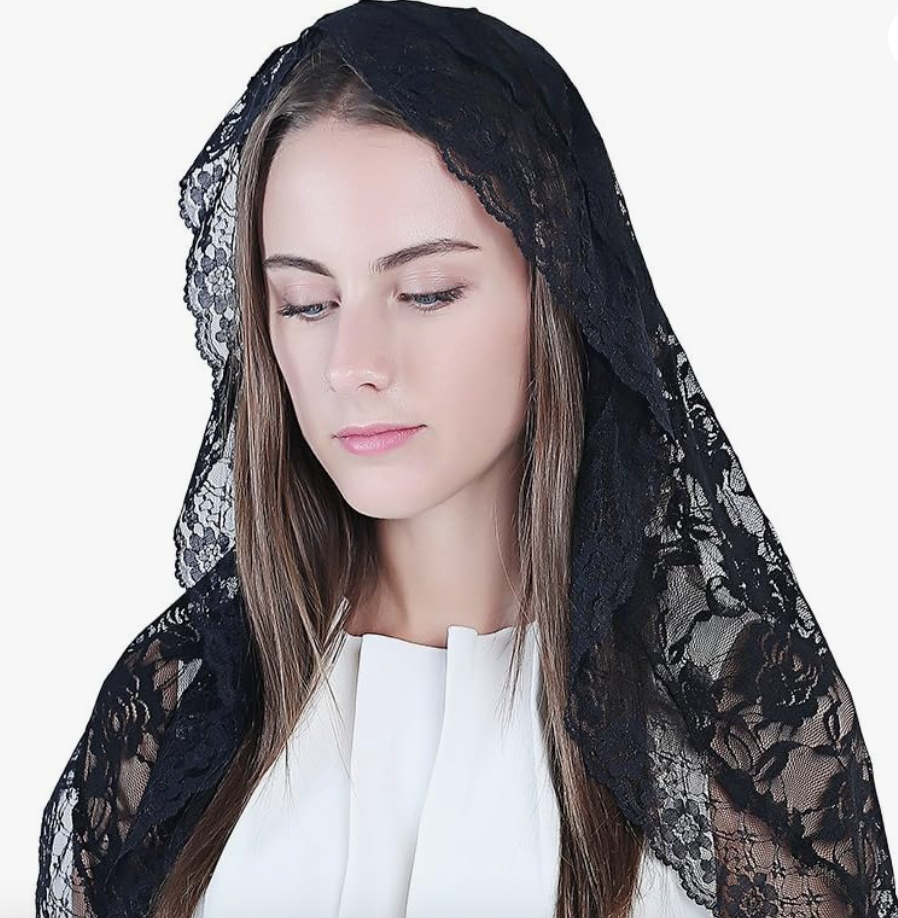 What Traditional Catholic Mantilla Veils To Wear For Lent And Easter ...