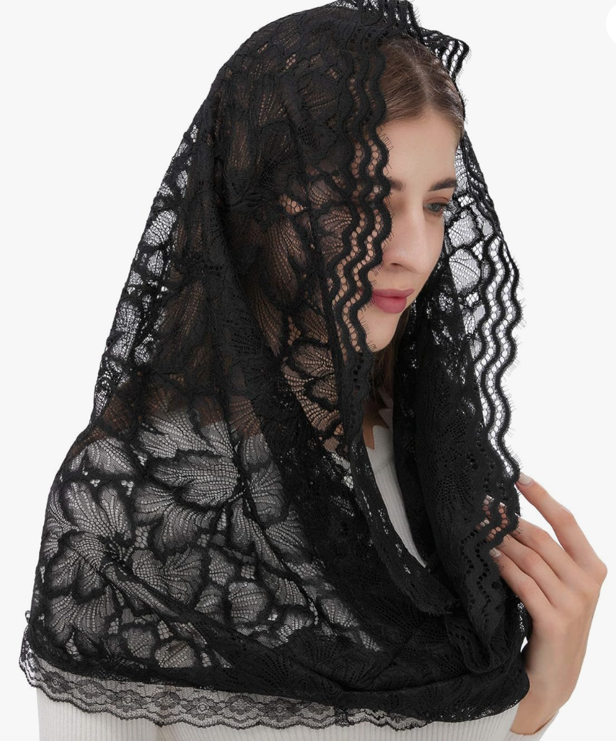 What Traditional Catholic Mantilla Veils To Wear For Lent And Easter ...