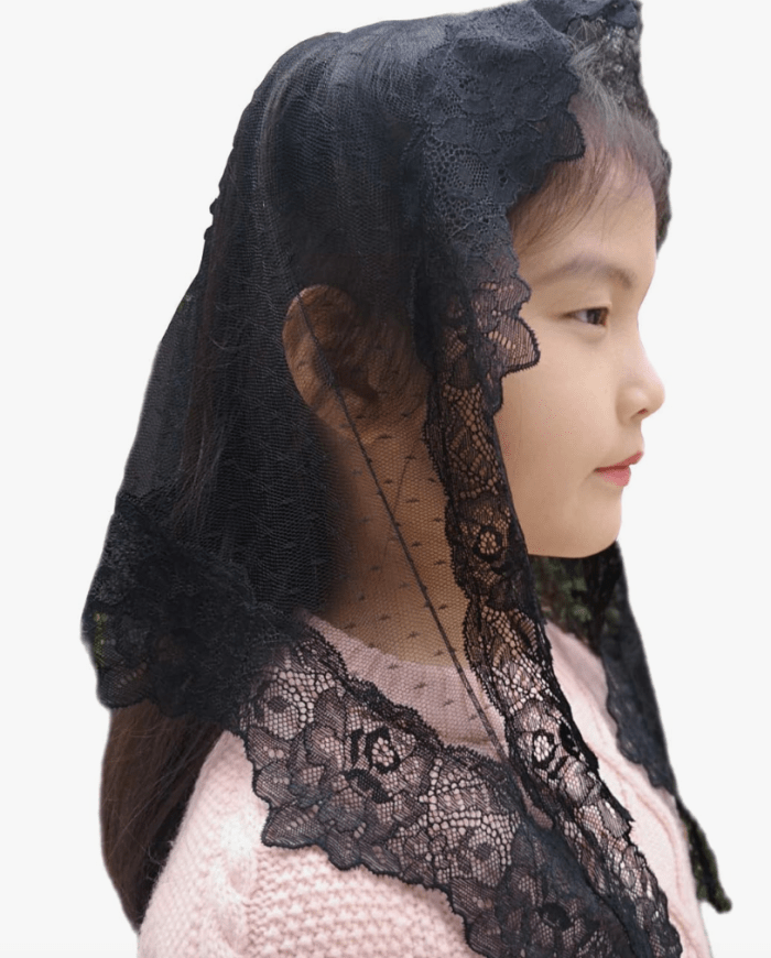 What Traditional Catholic Mantilla Veils To Wear For Lent And Easter ...