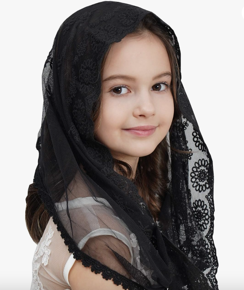 What Traditional Catholic Mantilla Veils To Wear For Lent And Easter ...