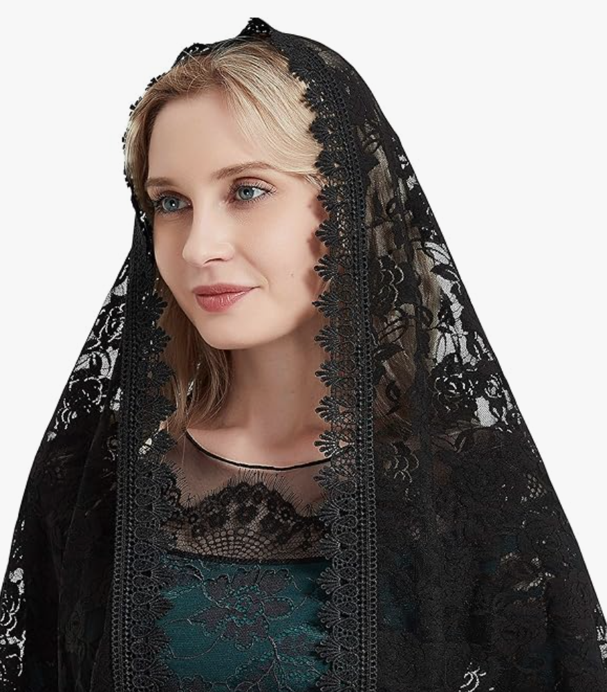 What Traditional Catholic Mantilla Veils To Wear For Lent And Easter ...
